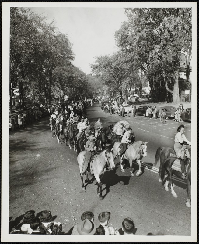 Old Fashioned Days, 1953: parade - Digital Commonwealth