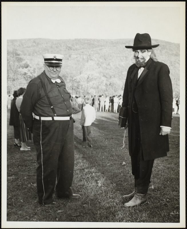 Old Fashioned Days, 1953: Fire Chief Oscar Hutchinson & Kenneth Sheldon ...