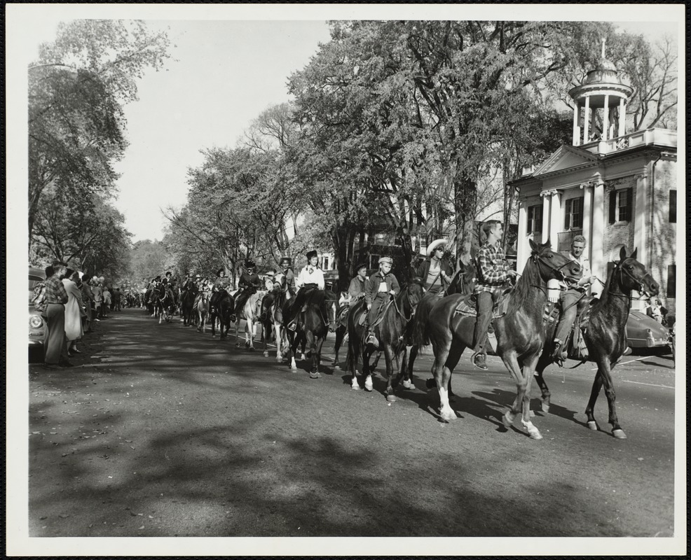 Old Fashioned Days, 1953: parade - Digital Commonwealth