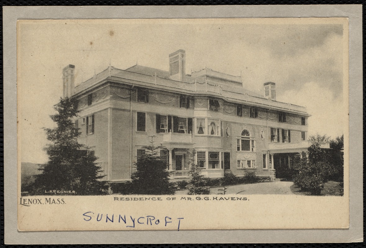 Sunnycroft - Digital Commonwealth