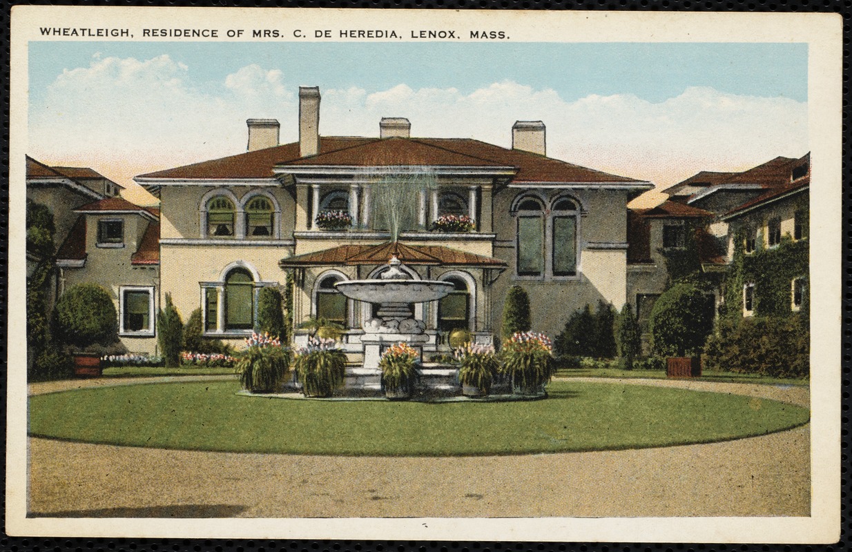 Wheatleigh: front façade - Digital Commonwealth