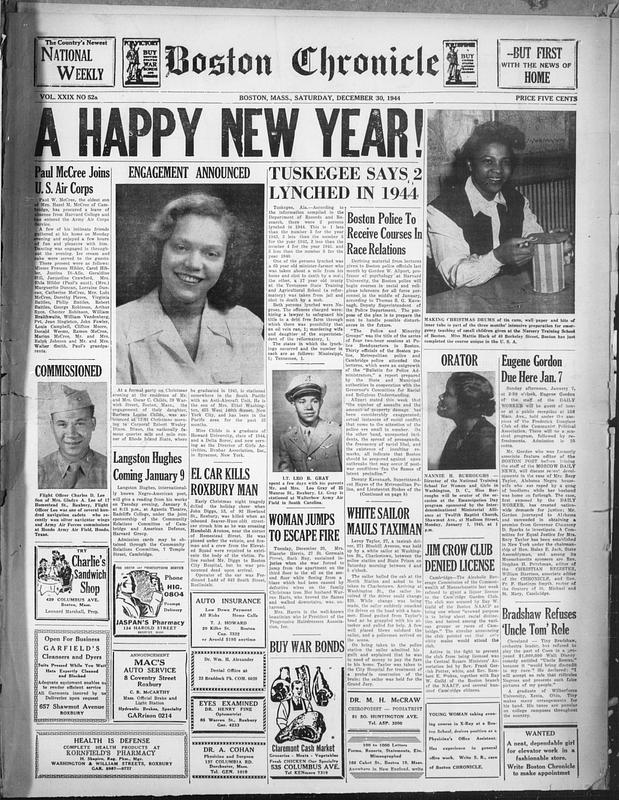 Boston Chronicle. December 30, 1944 - Digital Commonwealth