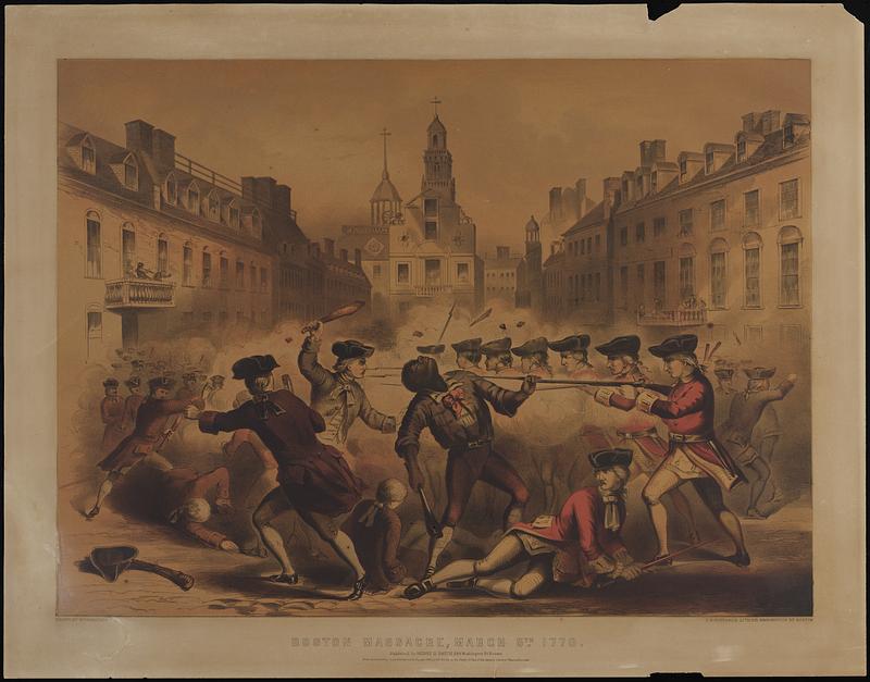 Boston Massacre, March 5th, 1770 - Digital Commonwealth
