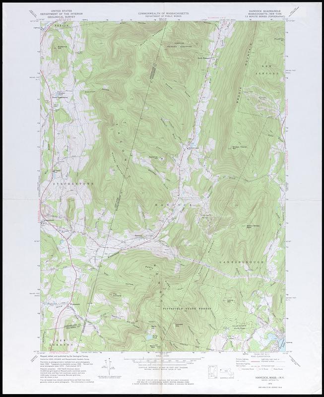 Hancock Quadrangle Massachusetts - New York - Digital Commonwealth