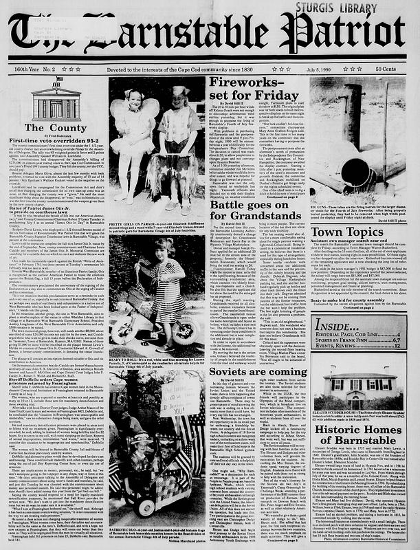 Barnstable Patriot. July 05, 1990 - Digital Commonwealth