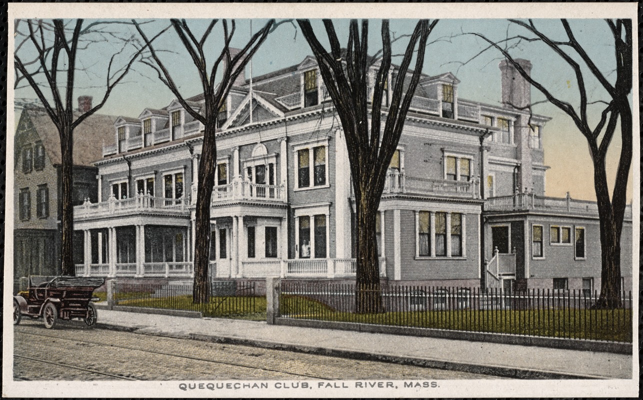 Quequechan Club, Fall River, Mass. - Digital Commonwealth