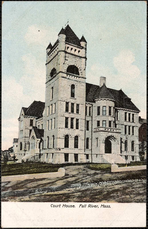 Court house. Fall River, Mass. - Digital Commonwealth