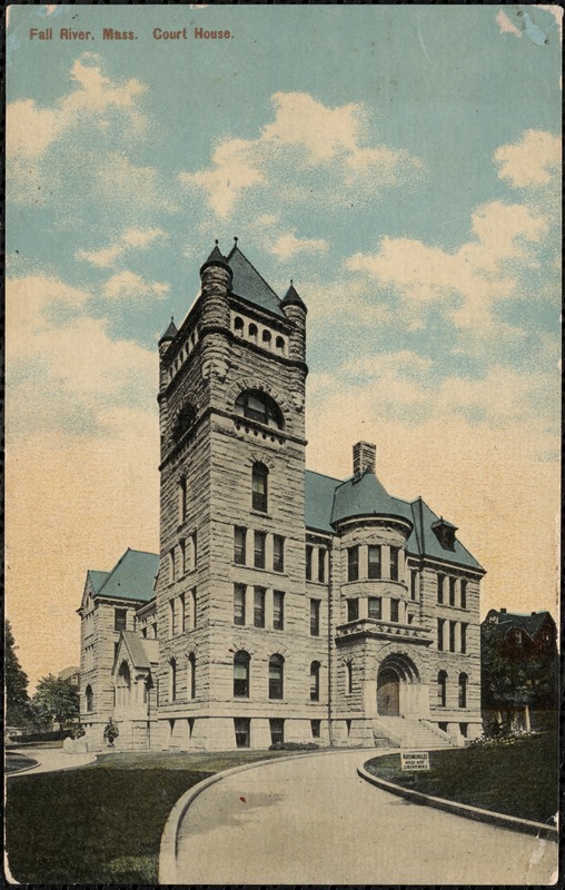 Fall River, Mass. Court house - Digital Commonwealth