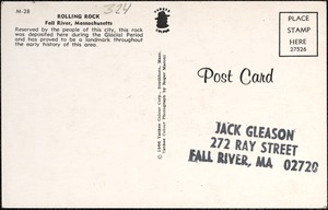 Rolling Rock, Fall River, Mass. - Digital Commonwealth