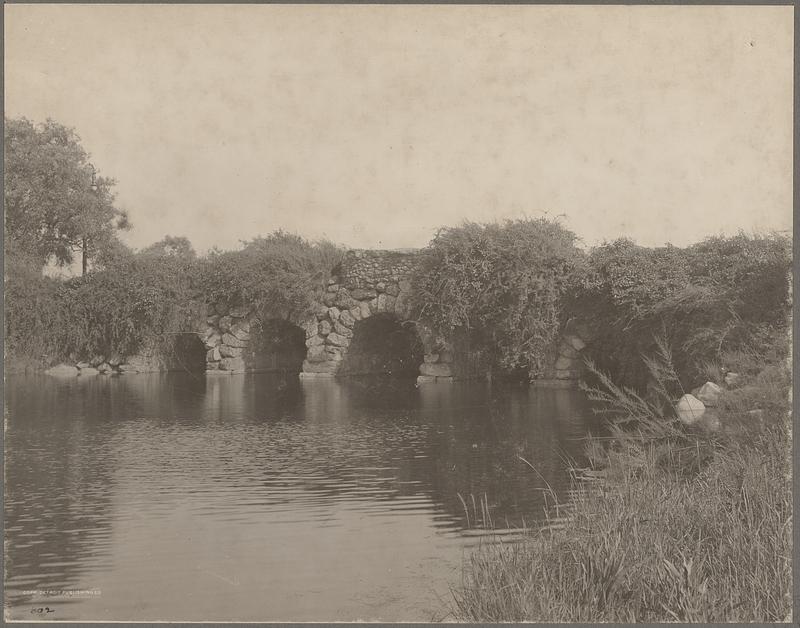 Boston, Massachusetts, Back Bay Fens, Agassiz Bridge - Digital Commonwealth