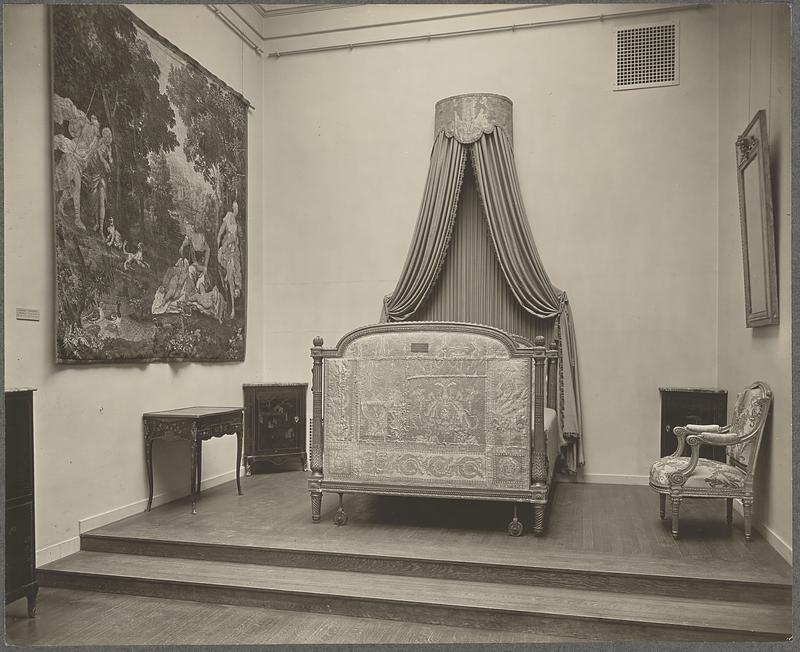 Boston museum, Boucher Gallery, bed, Louis XVI period - Digital ...