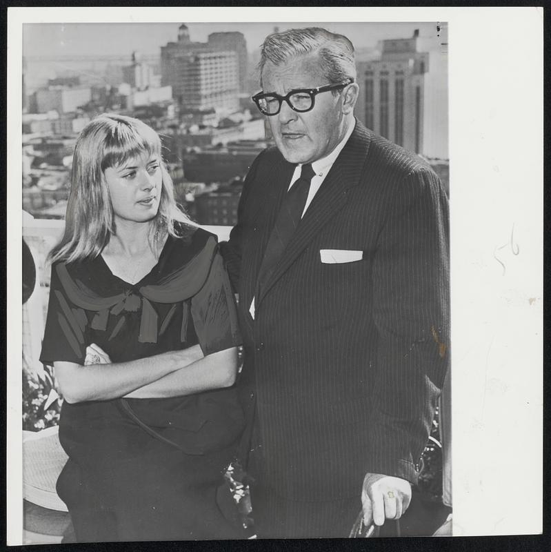 Beverly Aadland, 17-year-old girl friend of Errol Flynn, told San ...