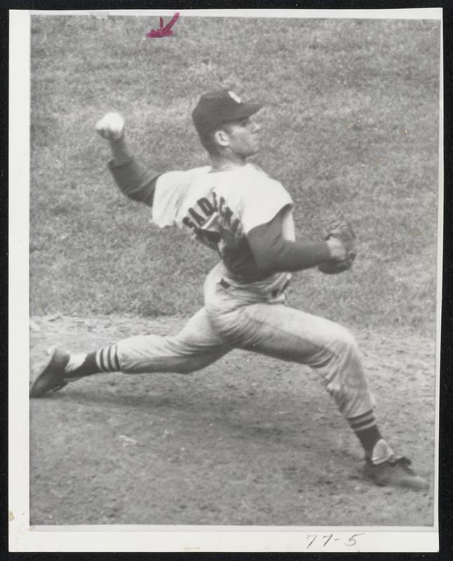 Ray Sadecki, southpaw for St. Louis Cardinals. - Digital Commonwealth