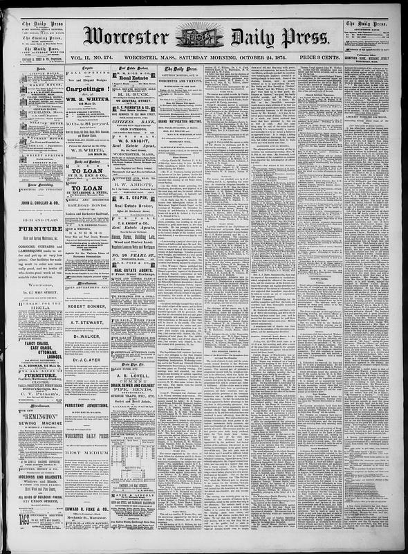 Worcester Daily Press - Digital Commonwealth