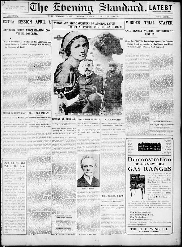 Evening Standard. March 17, 1913 - Digital Commonwealth
