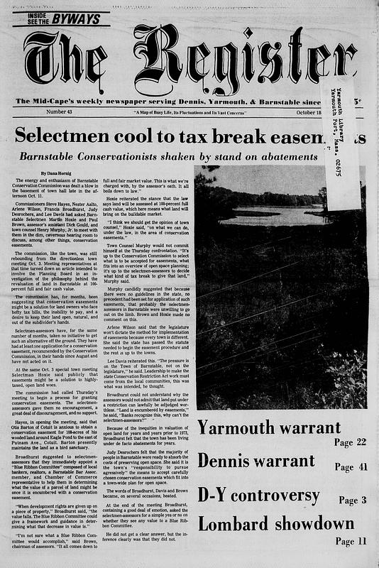 The Register. October 18, 1973 - Digital Commonwealth