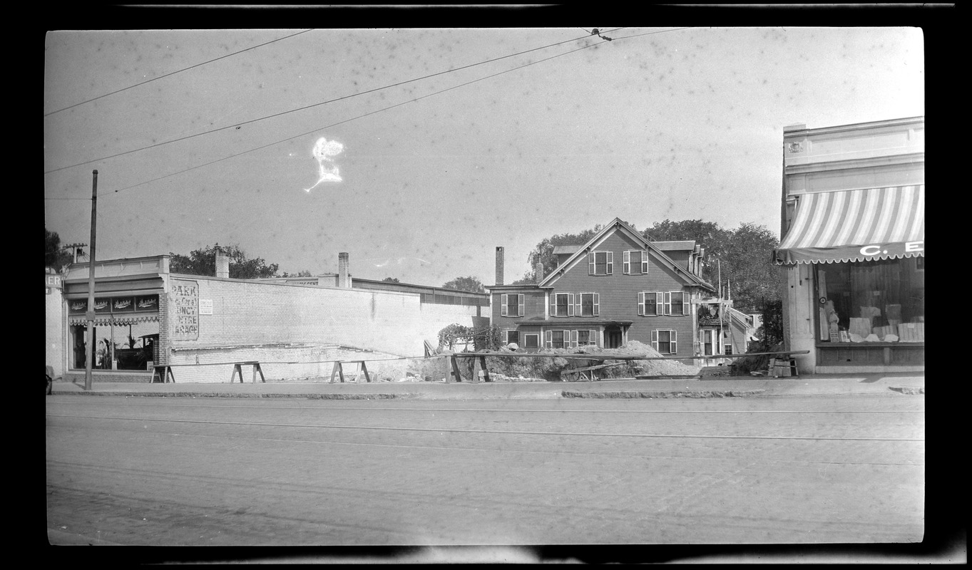 House, 1550 Hancock Street lately moved to the rear. September 20, 1926 ...