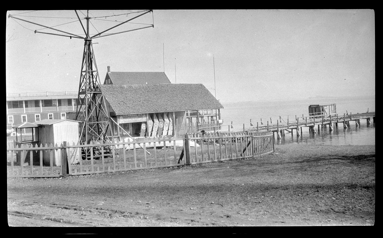 Steamboat pier. Houghs Neck - Digital Commonwealth