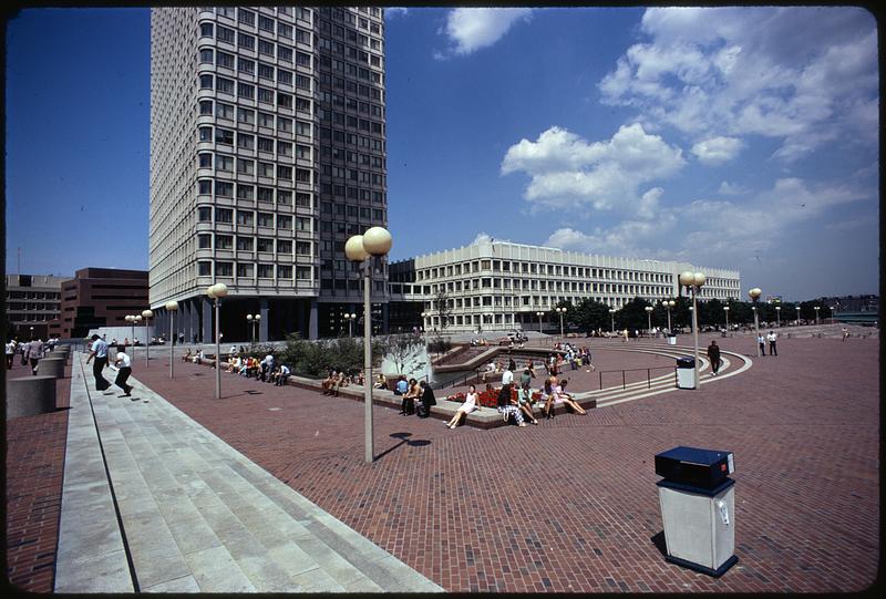 Boston City Hall Plaza - Digital Commonwealth