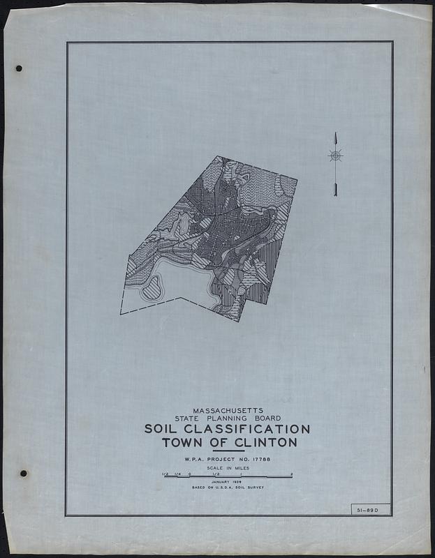 Soil Classification Town of Clinton - Digital Commonwealth