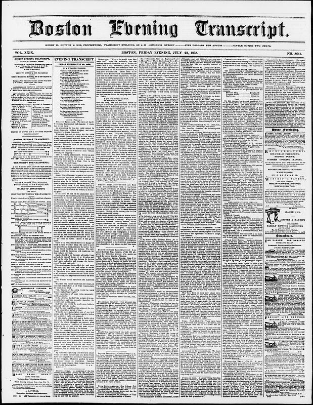 Boston Evening Transcript - Digital Commonwealth