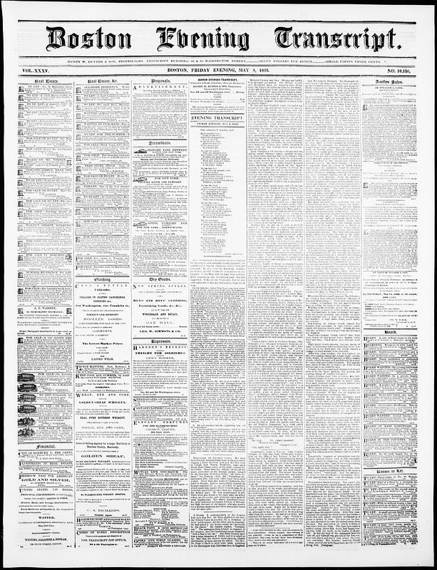 Boston Evening Transcript - Digital Commonwealth