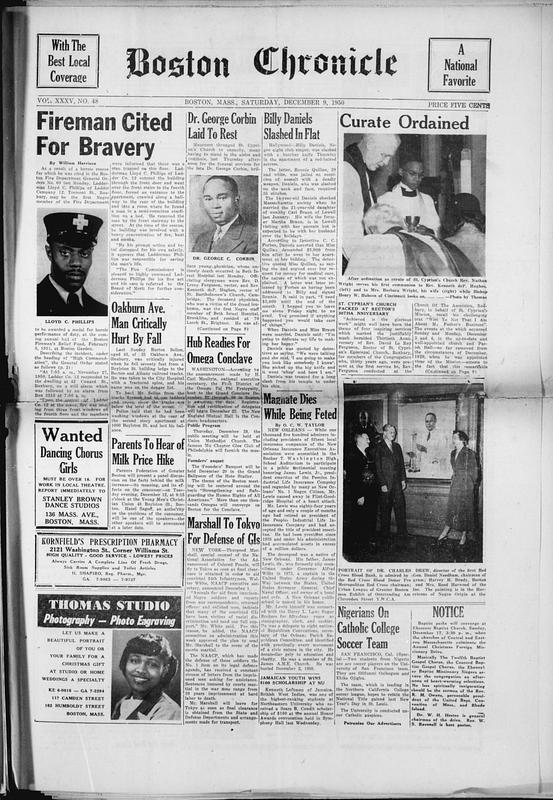 Boston Chronicle. December 09, 1950 - Digital Commonwealth