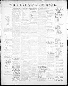 The Evening Journal. December 24, 1892 - Digital Commonwealth