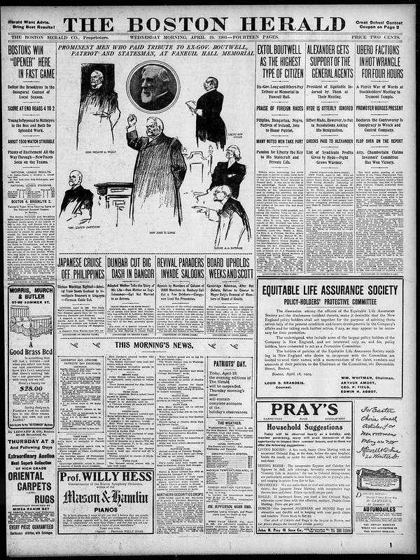 The Boston Herald. April 19, 1905 - Digital Commonwealth