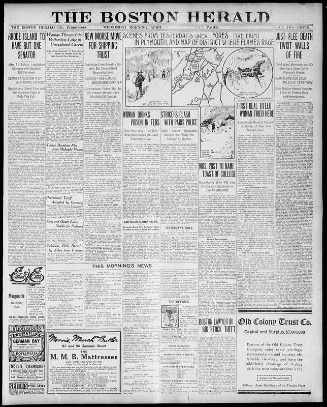 The Boston Herald. April 24, 1907 - Digital Commonwealth