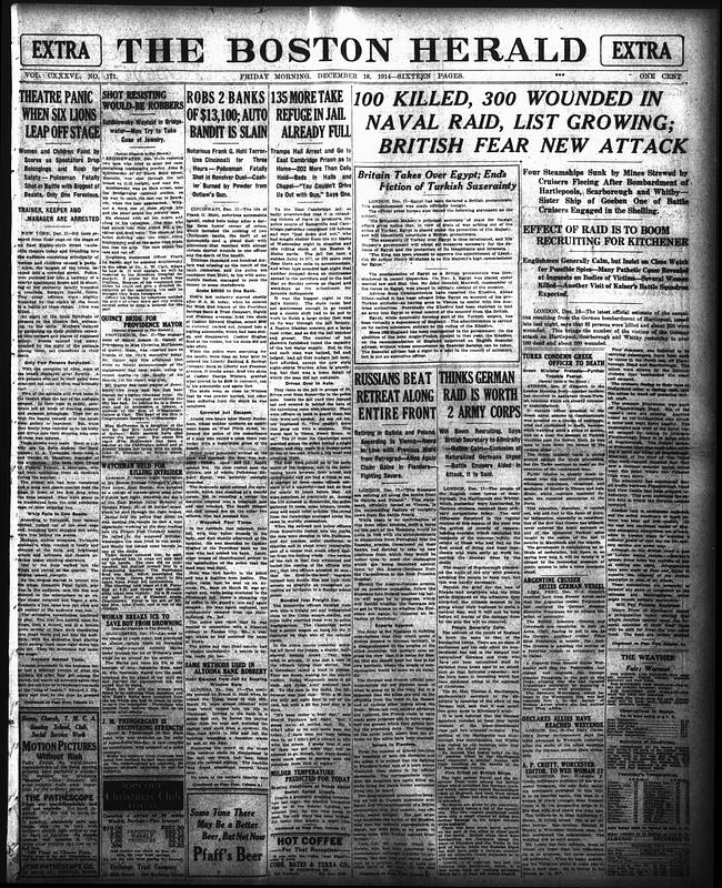 The Boston Herald. December 18, 1914 - Digital Commonwealth