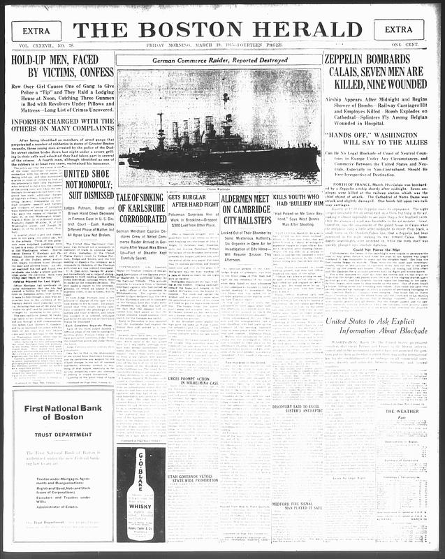 The Boston Herald. March 19, 1915 - Digital Commonwealth