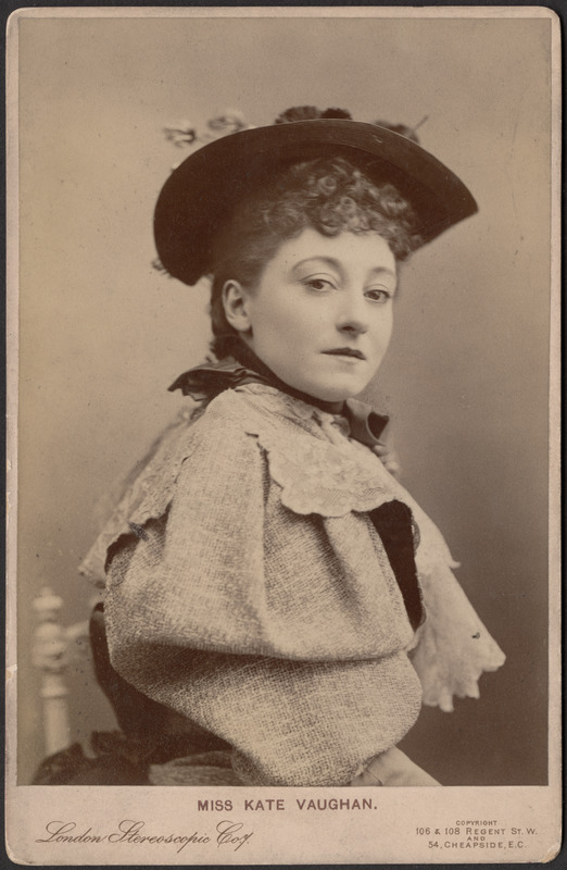 Miss Kate Vaughan - Digital Commonwealth