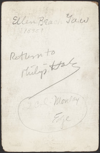 Ellen Beach Yaw - Digital Commonwealth