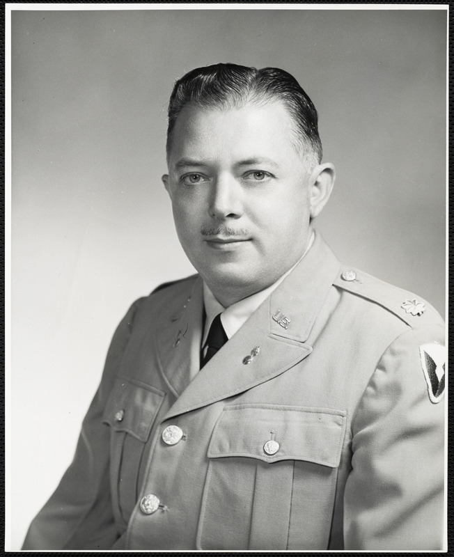 Lt. Col. Joseph E. Black, Commanding Officer of U.S. Army Materials ...