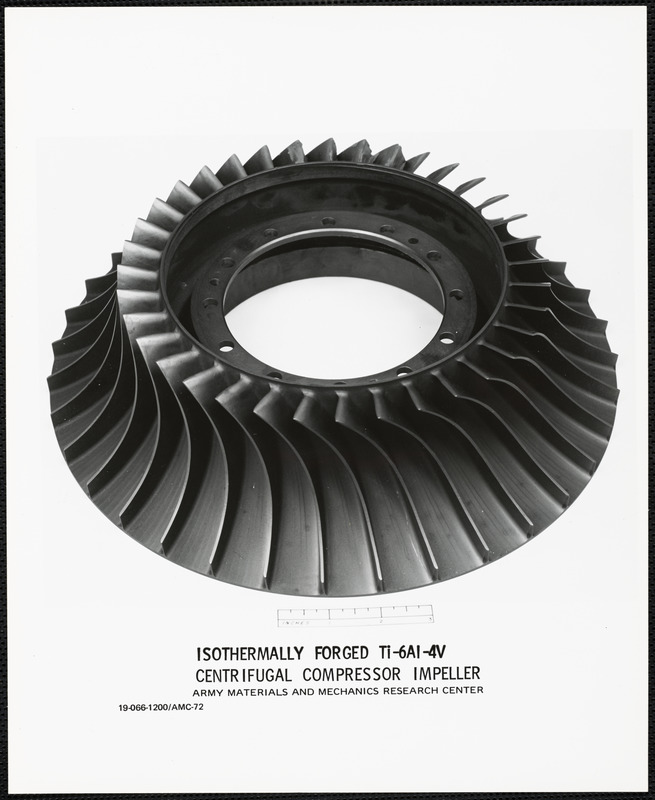 Isothermally forged Ti-6AI-4V centrifugal compressor impeller - Digital ...