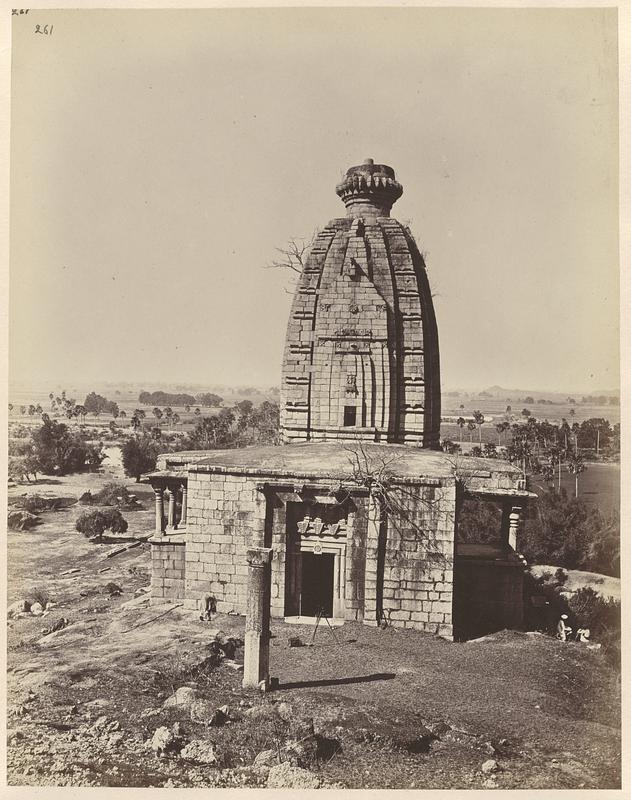 Temple at Oomga from the east, Gya - Digital Commonwealth