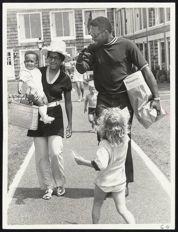 Ready, By George -- George Scott and wife Lucey arrive in West Yarmouth ...