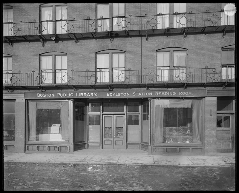 Boylston Branch (leased). Library occupies 816 sq. ft. floor space ...