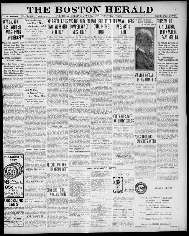The Boston Herald. June 12, 1907 - Digital Commonwealth