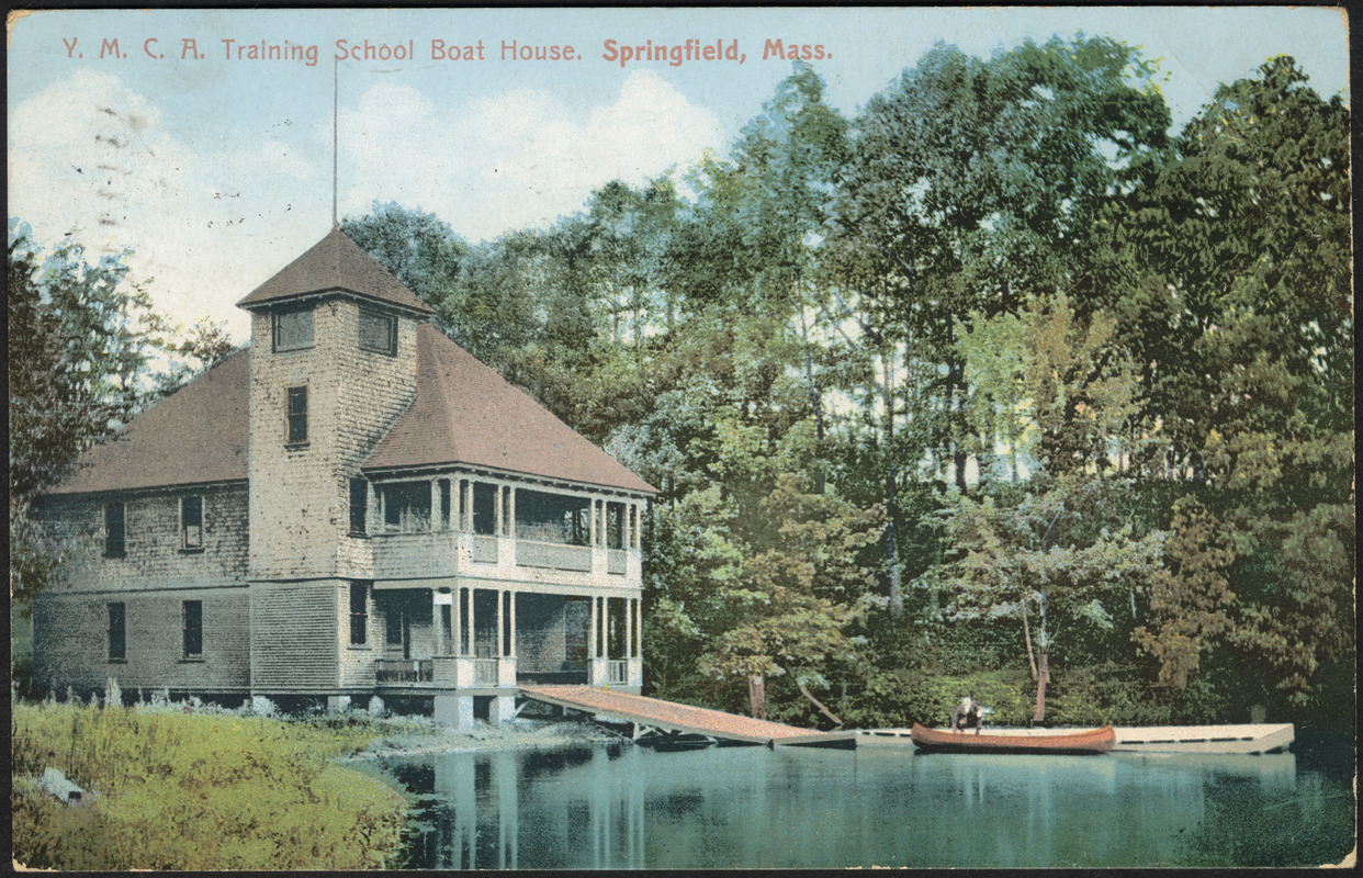 Y.M.C.A. Training School boat house. Springfield, Mass. - Digital ...