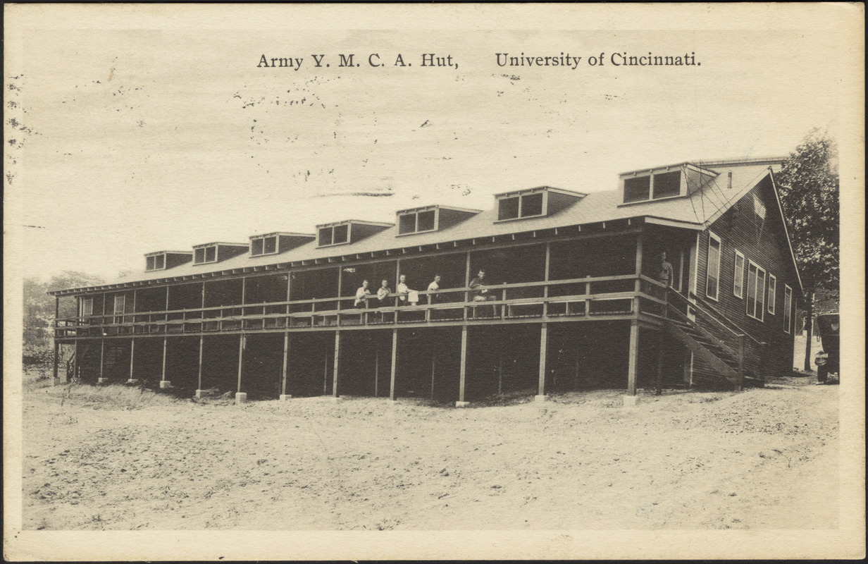 Army Y.M.C.A. hut, University of Cincinnati - Digital Commonwealth