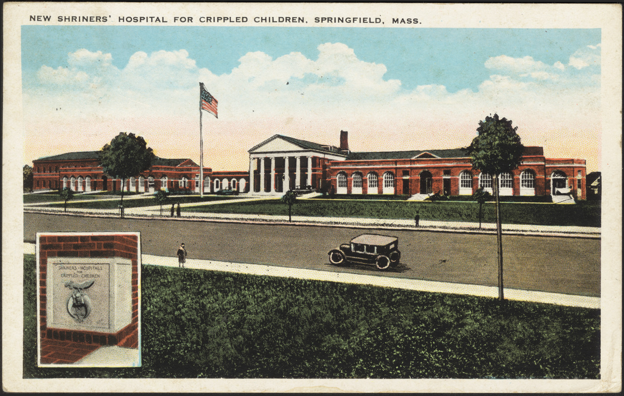 New Shriners' Hospital for Crippled Children, Springfield, Mass ...