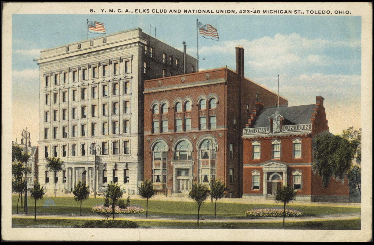Y.M.C.A., Elks Club and National Union, 434 - 40 Michigan St., Toledo ...