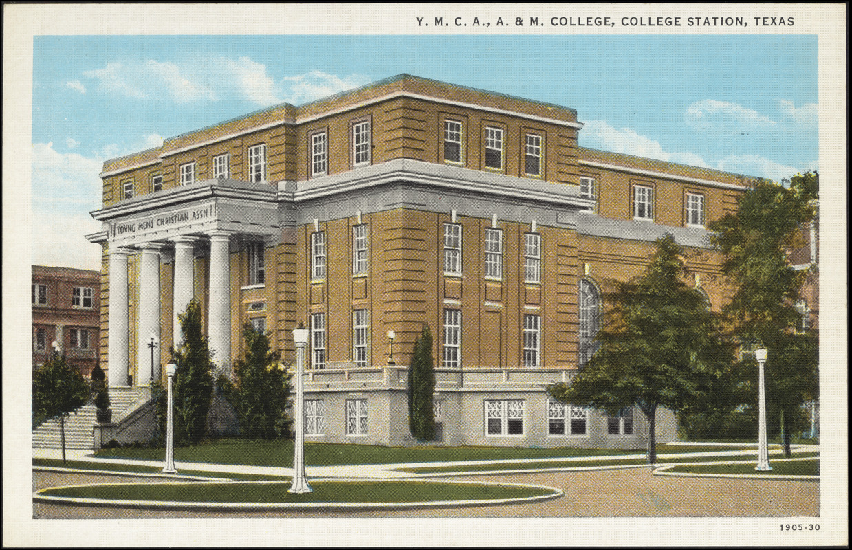 Y.M.C.A., A & M. College, College Station, Texas - Digital Commonwealth