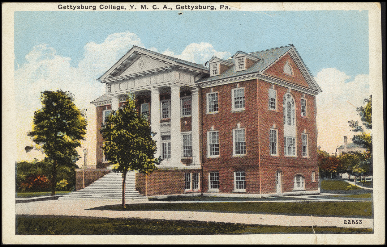 Gettysburg College, Y.M.C.A., Gettysburg, Pa. - Digital Commonwealth