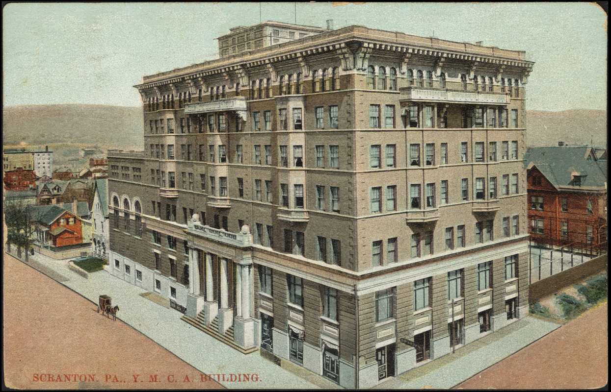 Scranton, Pa. Y.M.C.A. building. - Digital Commonwealth