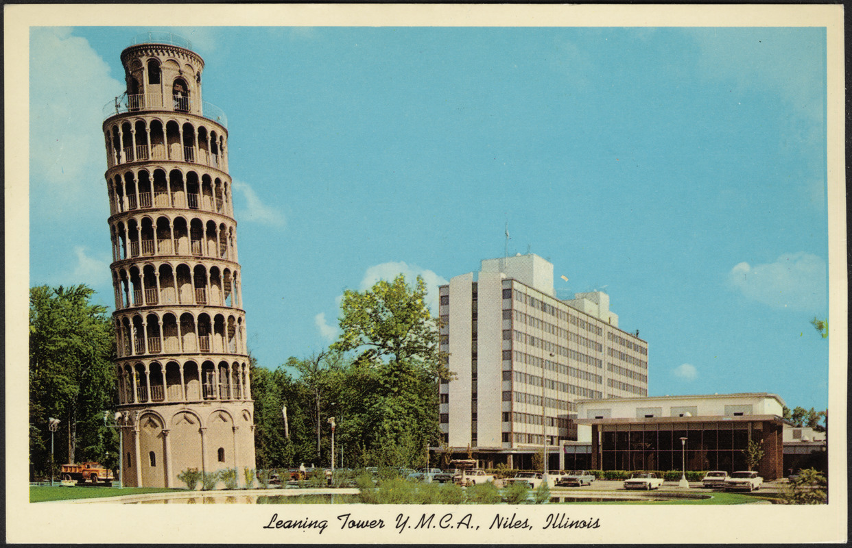 Leaning tower Y.M.C.A., Niles, Illinois - Digital Commonwealth