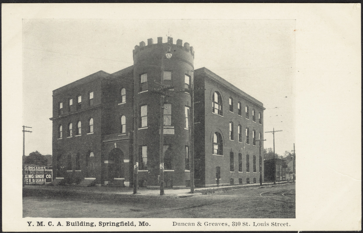 Y.M.C.A. building, Springfield, Mo. Duncan & Greaves, 310 St. Louis ...