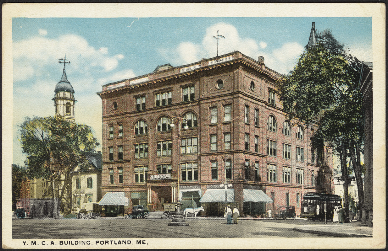 Y.M.C.A. building, Portland, Me. - Digital Commonwealth